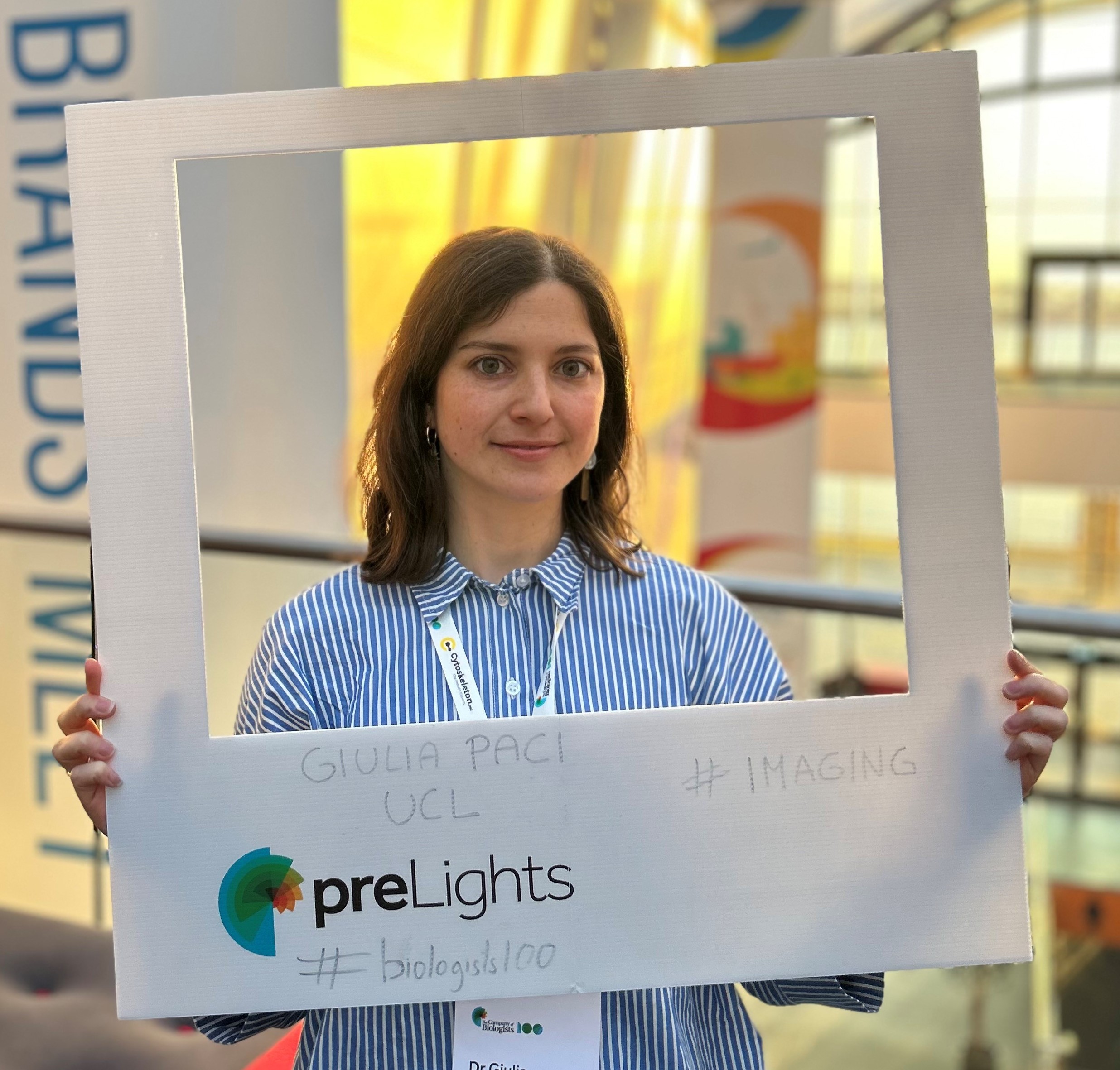 spotLights episode 13 features experimental biophysicist Giulia Paci - preLights